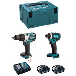 Kit MK226RTJ (DHP481 + DTD152 + 2 x 5,0 Ah + DC18RC + makpac 3) - Makita