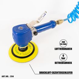 MAUK - Druckluft Exzenterschleifer Schleifmaschine Schleifer 15 cm 10000 U/min 6 bar
