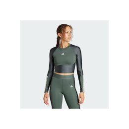 adidas Performance Crop-Top HYPERGLAM SHINE TRAINING CROP-SHIRT