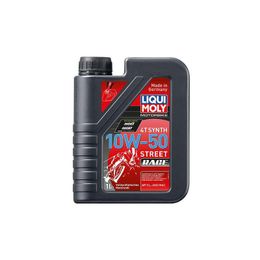 Liqui Moly - 4-Takt Motoröl 4T Synth 10W-50 Street Race 1 l Motoröl