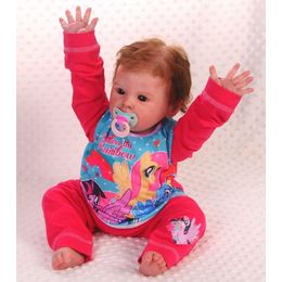 Pyjama Schlafanzug für Kinder Hose Langarmshirt 80 86 92 98 104 110