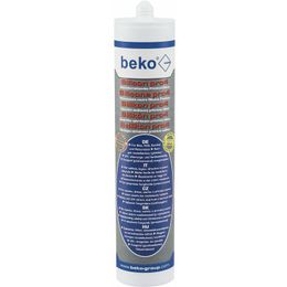 Pro4 Premium Silikon für Bau Holz Sanitär und Naturstein 310ml sanitärgrau - Beko