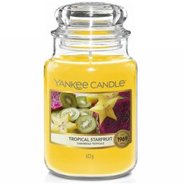 yankee candle - 623g - Tropical Starfruit - Housewarmer Duftkerze großes Glas