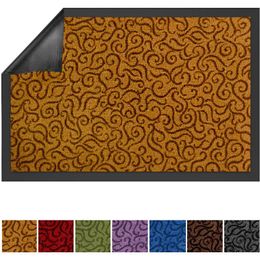 Floordirekt - Sauberlaufmatten Brasil Messing-Beige 60 x 90 cm - Messing/Beige