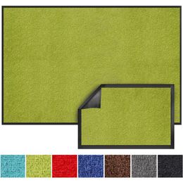 Floordirekt - Schmutzfangmatte Monochrom Limone 40 x 60 cm - Limone