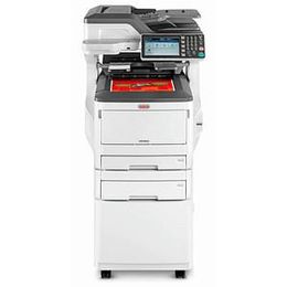 OKI MC883dnct 4 in 1 Farblaser-Multifunktionsdrucker weiß