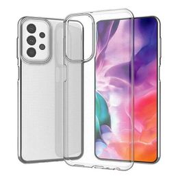 MARKENLOS - Silikon Hülle Basic kompatibel mit Vivo Y16 Case tpu Soft Handy Cover Schutz Transparent - Transparent