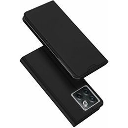 MARKENLOS Buch Tasche kompatibel mit Xiaomi Poco C40 Etui Brieftasche Schutzhülle mit Standfunktion, Kartenfach schwarz