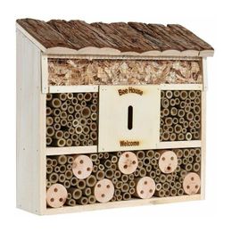 EstexoH&G Estexo - xxl Insektenhotel Insektenhaus 29,5x28,5x10 cm Nistkasten Brutkasten Bienen