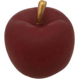 Deko-Apfel Carla Keramik - D12 cm Atmosphera Rot