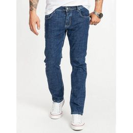 Rock Creek Regular-fit-Jeans Herren Jeans Stonewashed Blau RC-2407