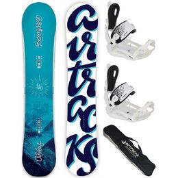 Airtracks Snowboard Damen Snowboard Set Orbelus (3er-Pack)