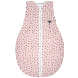 Alvi Kugelschlafsack THERMO – CURLY DOTS in rosa