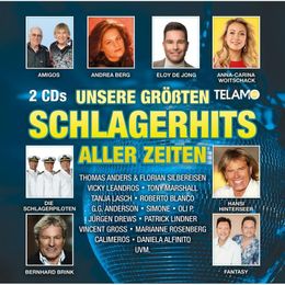 Telamo Unsere größten Schlagerhits aller Zeiten (2 CDs) - Various. (CD)