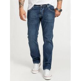 Rock Creek Regular-fit-Jeans Herren Jeans Stonewashed Blau RC-2402