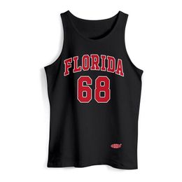 Neverless Tanktop Herren Tank-Top Print Florida 86 Trikot College Style Basketball Sport mit Print