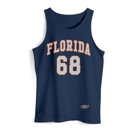 Neverless Tanktop Herren Tank-Top Print Florida 86 Trikot College Style Basketball Sport mit Print