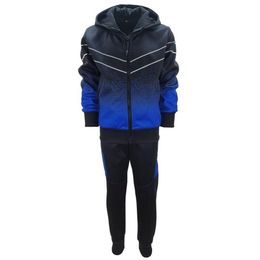 Fashion Boy Trainingsanzug Thermo Trainingsanzug Freizeitanzug Jogginganzug Jungen/Mädchen JF1137 (Set