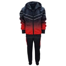 Fashion Boy Trainingsanzug Thermo Trainingsanzug Freizeitanzug Jogginganzug Jungen/Mädchen JF1137 (Set