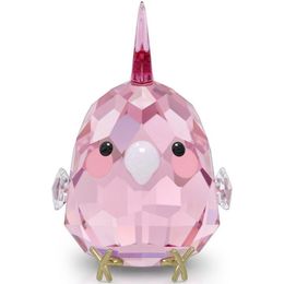 Swarovski Dekofigur All you Need are Birds Pinkfarbener Kakadu, 5644846 (1 St), Swarovski® Kristall, rosa|schwarz|weiß