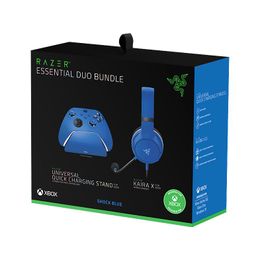 Razer Essential Duo Bundle für Xbox, Over-ear Gaming Headset Blau