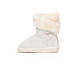 Gooce Snowboots 'Britney' Jungen Gr&ouml;&szlig;e 25 wei&szlig; / offwhite