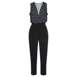 Lascana Jumpsuit 'Apart' female size L Black / White