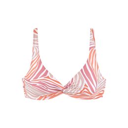 Sunseeker Bikinitop Damen Gr&ouml;&szlig;e 75 lila / orange / rosa / wei&szlig;