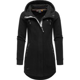Ragwear Fleecejacke 'Letti' Damen Gr&ouml;&szlig;e 6XL schwarz