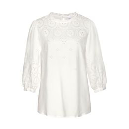 Lascana Bluse Damen Gr&ouml;&szlig;e M naturwei&szlig;