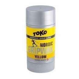Toko Nordic GripWax yellow 25g Wachs Toko - Toko / 0° bis -3°, Wachsart - Blockwachs, Wachsfarbe - Gelb, Wachsqualität - Low Fluor, Einsatzbereich - Nordisch,