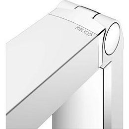 KEUCO Axess WC-Stützklappgriff 35003170737 Aluminium silber-eloxiert/schwarz, 700 mm