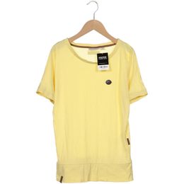 Naketano Damen T-Shirt, gelb, Gr. 36