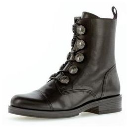 Stiefelette GABOR Gr. 39, schwarz Damen Schuhe Reißverschlussstiefeletten