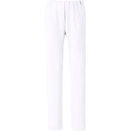 Damen Stretch-Hose mit innenliegendem Dehnbund wei&szlig;, Gr&ouml;&szlig;e 42