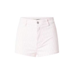 pimkie Shorts Damen Größe 32/33 ecru / rosa