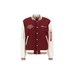 Alpha Industries Between-Season Jacket 'Varsity Air Force' male Red, White size XXXL