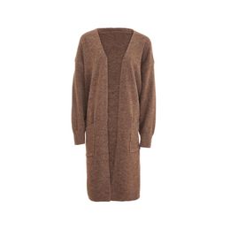 Aleva Knit Cardigan female Brown size M