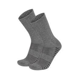 Normani Sportsocken Herren Größe 35/38 grau / schwarz
