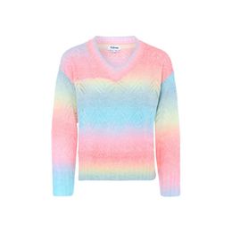 Sidona Pullover Damen Gr&ouml;&szlig;e M/L himmelblau / pastellgelb / pitaya