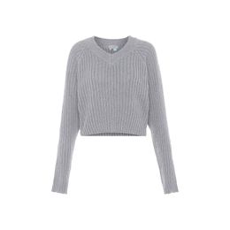 Libbi Pullover Damen Gr&ouml;&szlig;e XS/S hellgrau