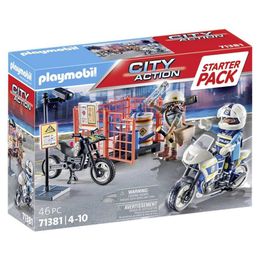 Playmobil® Konstruktions-Spielset Starter Pack Polizei