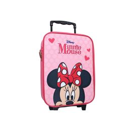 Disney Minnie Mouse Kinderkoffer Trolley Kindertrolley Minni Maus Pink
