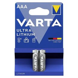 Varta ULTRA LITHIUM AAA Blister 2 Batterie