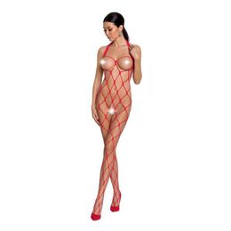 Passion Bodystocking-Ouvert in rot
