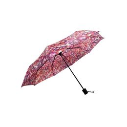 ANELY Taschenregenschirm Kleiner Regenschirm Paris Gemustert Taschenschirm