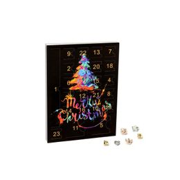 VALIOSA Schmuck-Adventskalender Merry Christmas Mode-Schmuck Adventskalender (24-tlg)