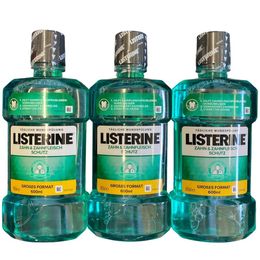 Listerine Mundwasser, 3 x Listerine Cool MINT tägliche Mundspülung