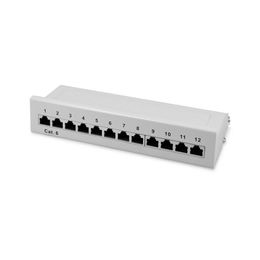 kwmobile 12 Port Patchpanel Cat6 Verteiler