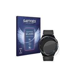 Savvies Panzerglas für Samsung Galaxy Watch 6 Classic (43 mm)
